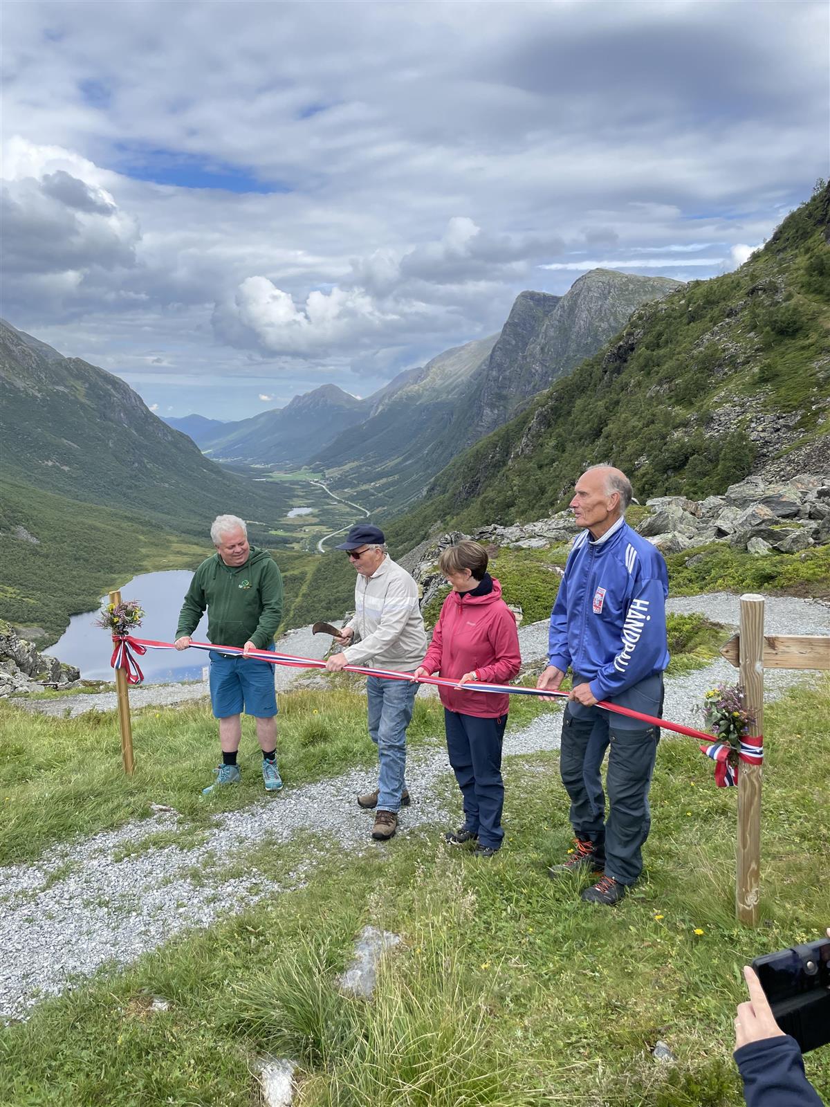 Opning av postvegen over Ljøbrekka - Stranda kommune