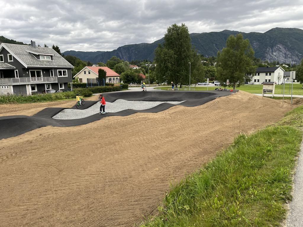 Offisiell opning av pumptrackbana på Stranda 02.07.2024 kl. 16:00 ...